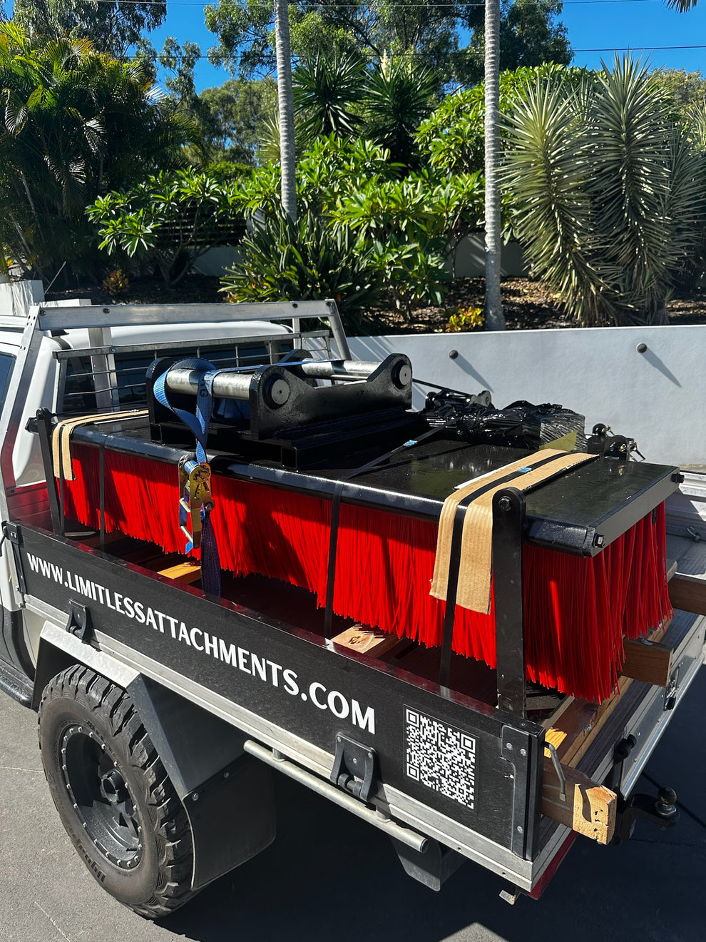 Excavator Brooms – Limitless Attachments Australia