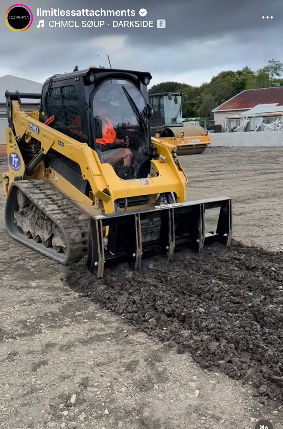 Skid steer Ripper Attachment – Limitless Attachments Australia