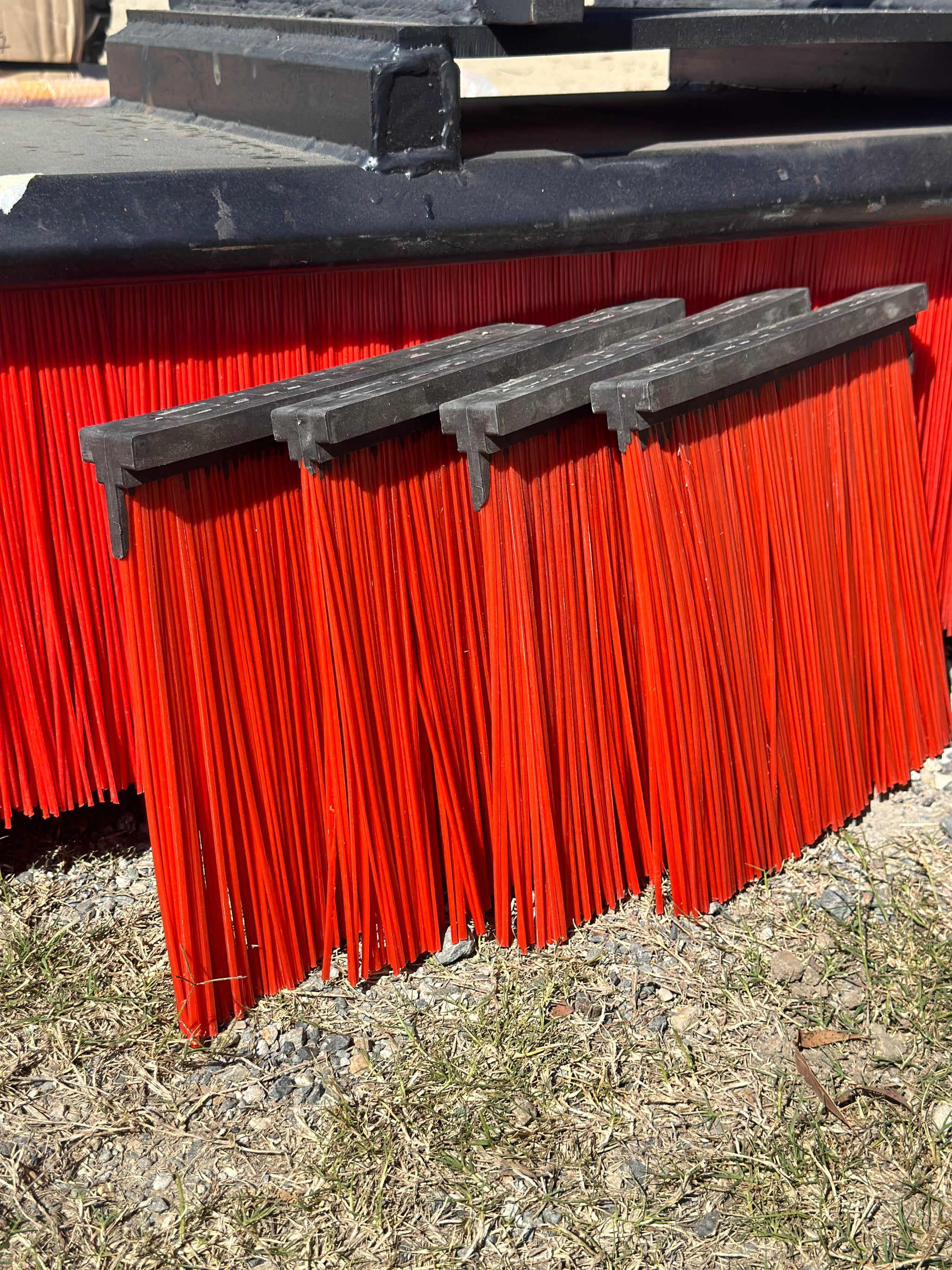 Excavator Broom Bristles – Limitless Attachments Australia