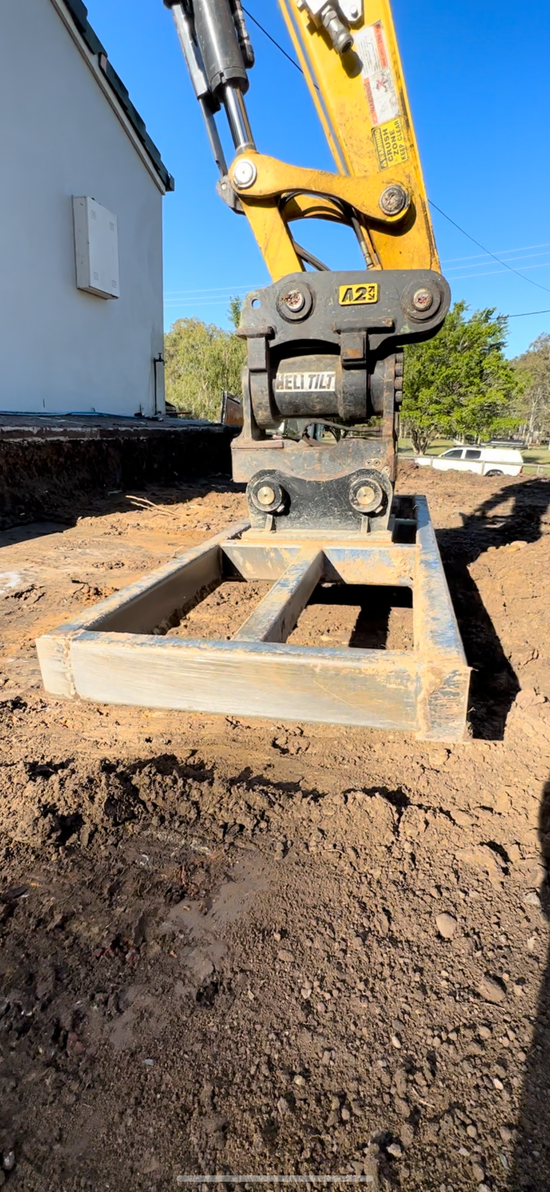 Custom Excavator Spreader Bar – Limitless Attachments Australia