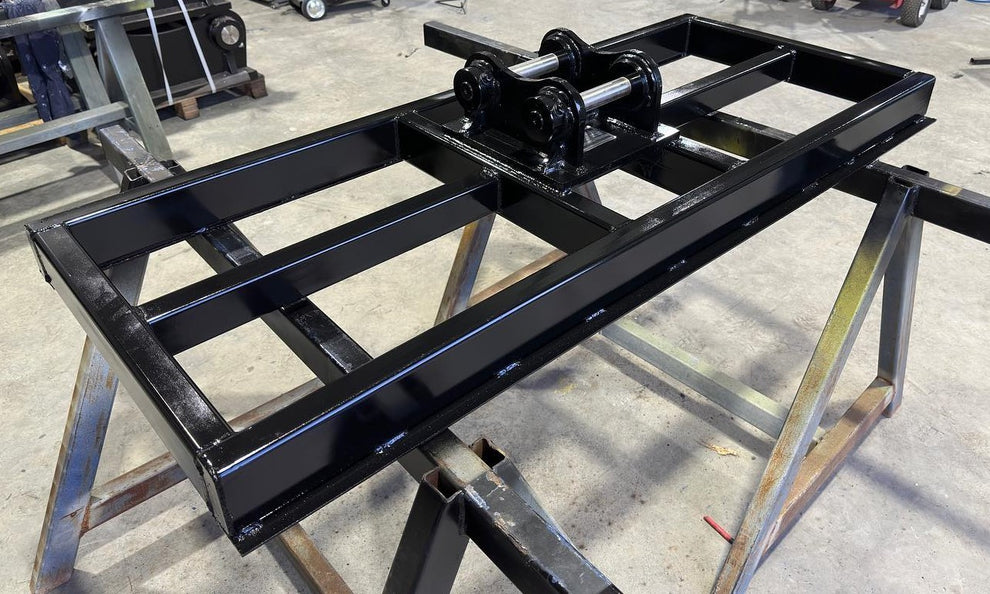 Custom Excavator Spreader Bar – Limitless Attachments Australia