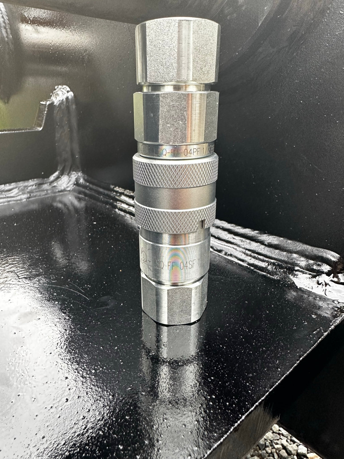 BSP Flat Face Hydrualic Couplings – Limitless Attachments Australia