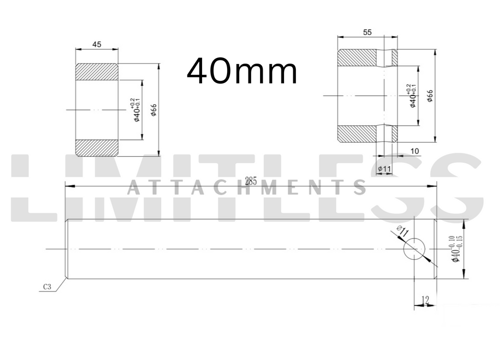 Pins and Bosses – Limitless Attachments Australia